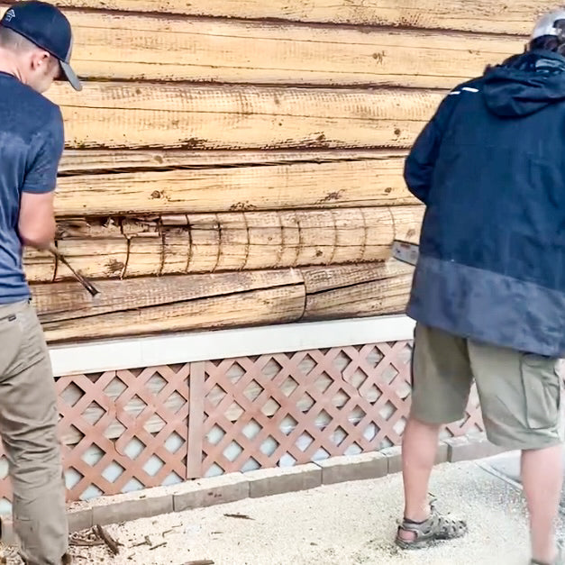 Log Restoration Services – Montana Specialty Cabins